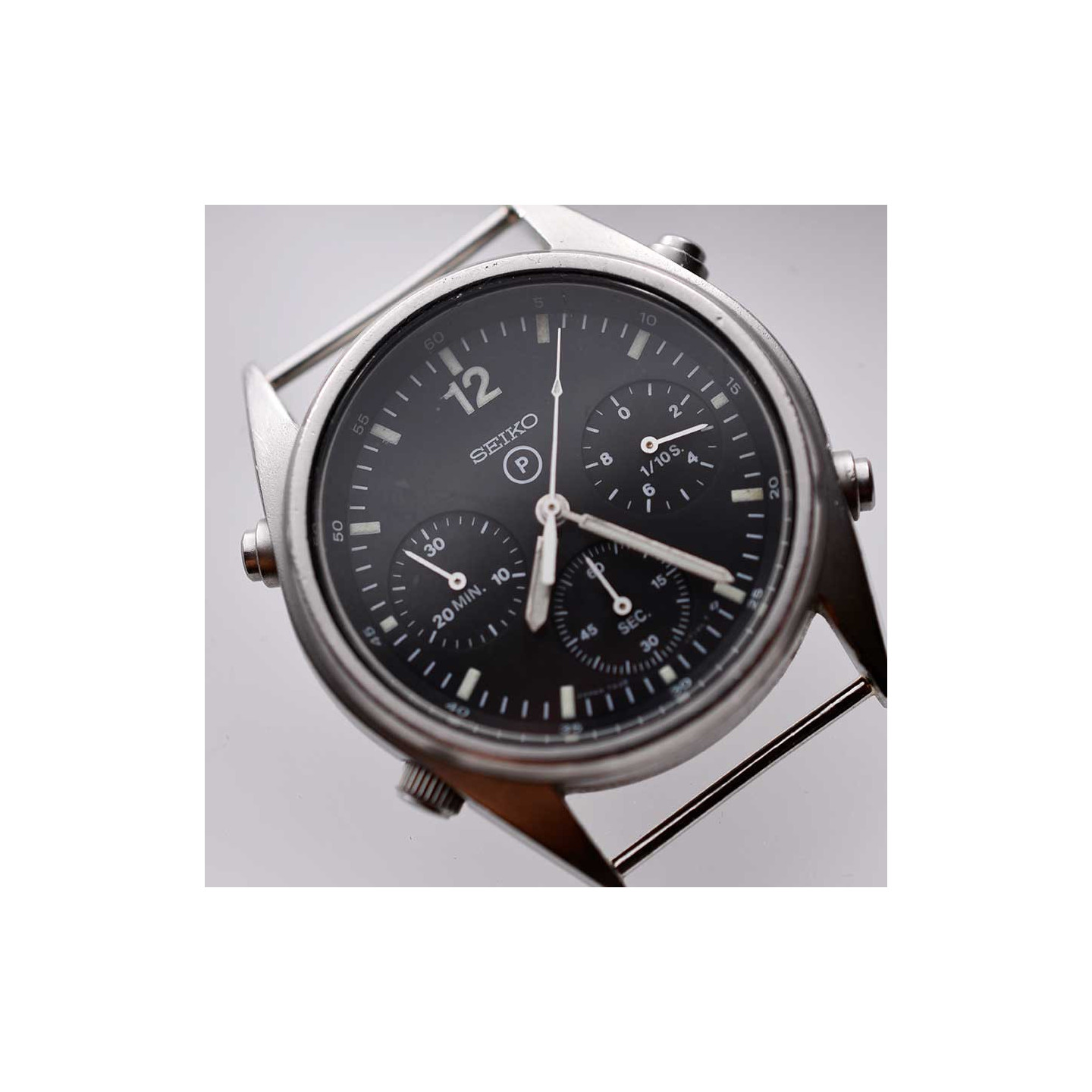 Pre-owned Seiko Raf Military Pilotes C R E Military Gulf War watch