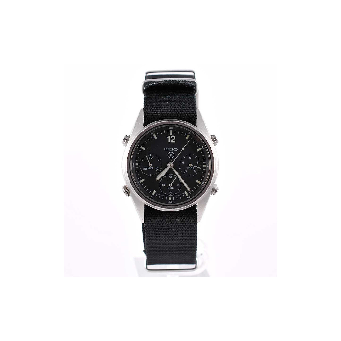 Pre-owned Seiko Raf Military Pilotes C R E Military Gulf War watch