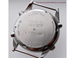 Pre-owned Seiko Raf Military Pilotes C R E Military Gulf War watch