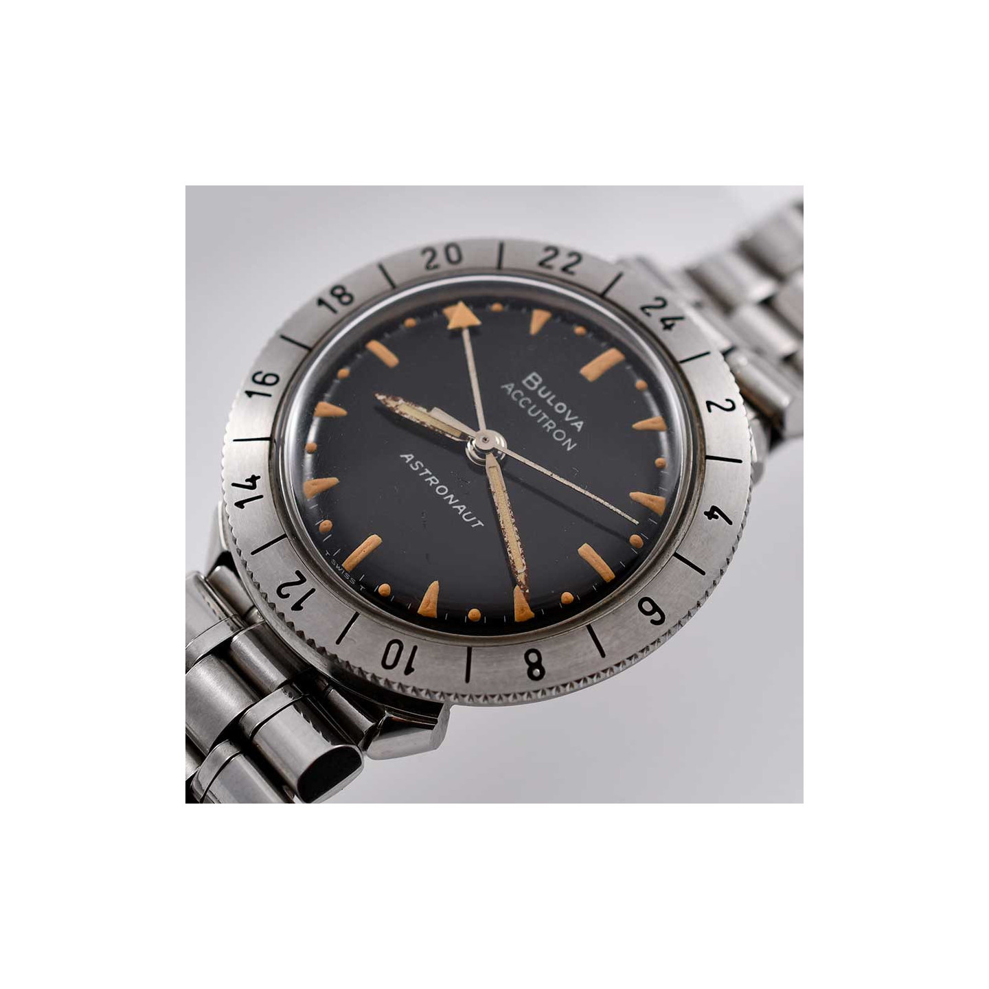 Pre-owned Bullova Accutron Astronaut Vintage Nasa watch